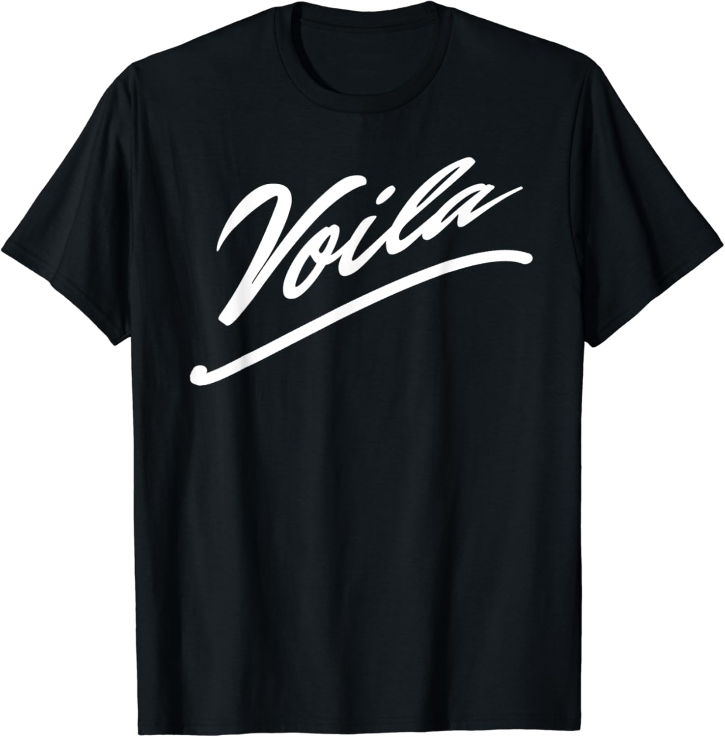 Voila French Quote Saying Graphic Words En Francais T Shirt voila-french-quote-saying-graphic-words-en-francais-t-shirt